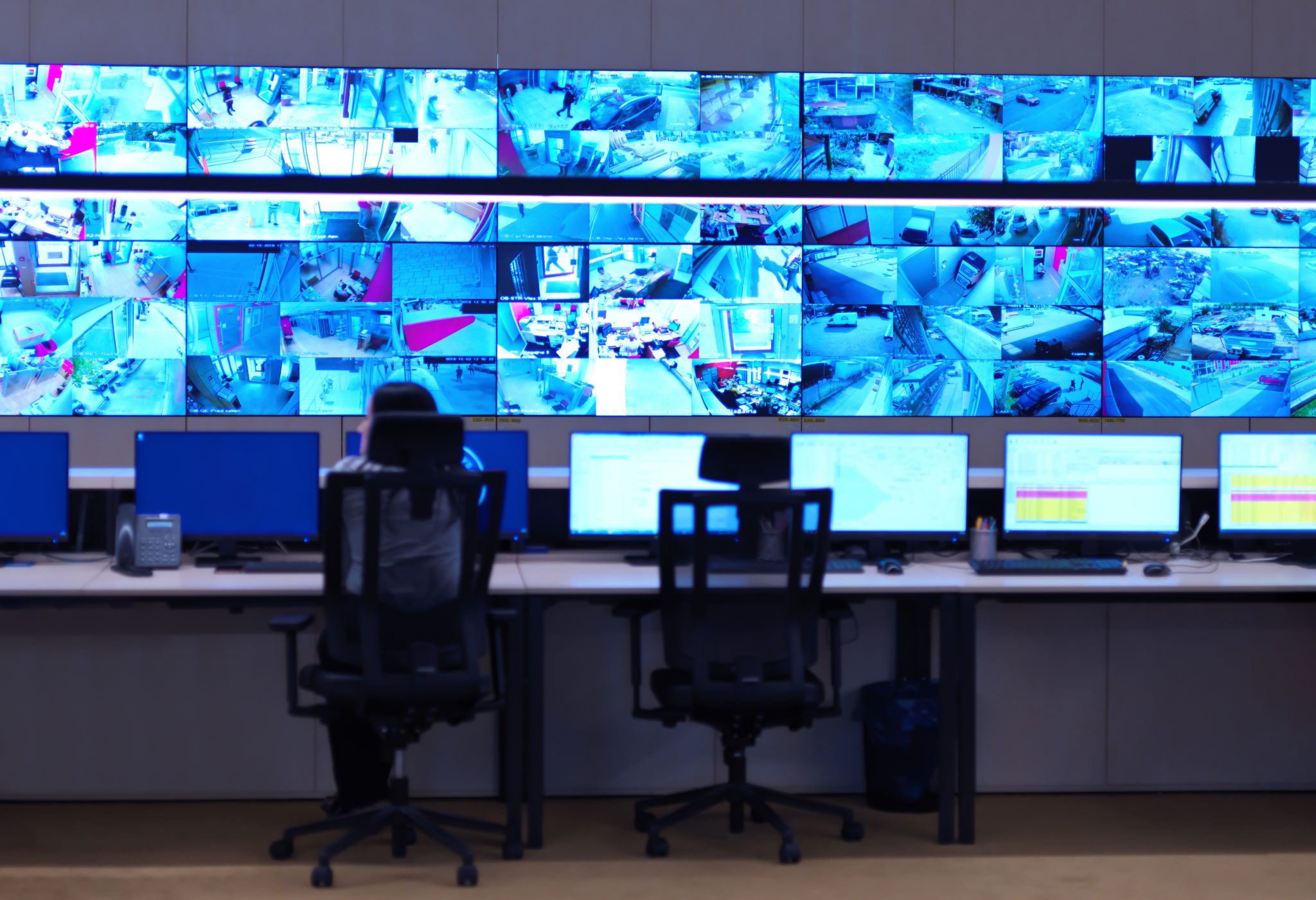 Custom Built Furniture for Security Control Rooms | Knotty Ash