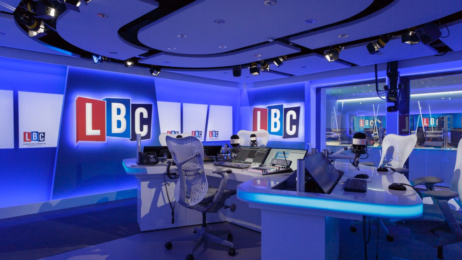 Radio Studio Furniture | Custome Broadcast Furniture | Knotty