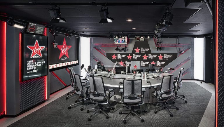 Radio Studio Furniture | Custome Broadcast Furniture | Knotty